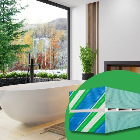 Plaka rh 12.7 mm x 1.22 x 2.44 m | Paneles y Plafones MG