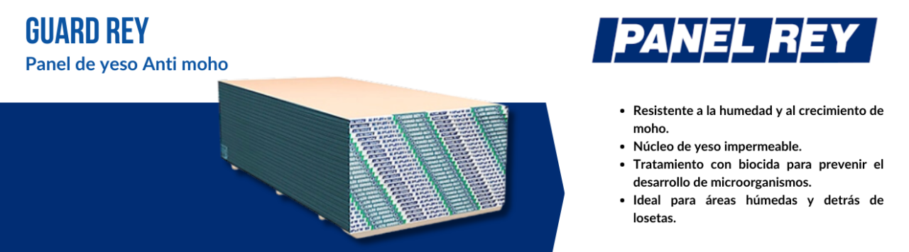 Guard Rey Panel Rey 1.22 x 2.44 M | Paneles y Plafones MG