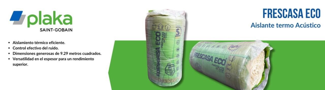 Frescasa Eco 2 1/2″ x .61 x 15.24 m | Paneles y Plafones MG